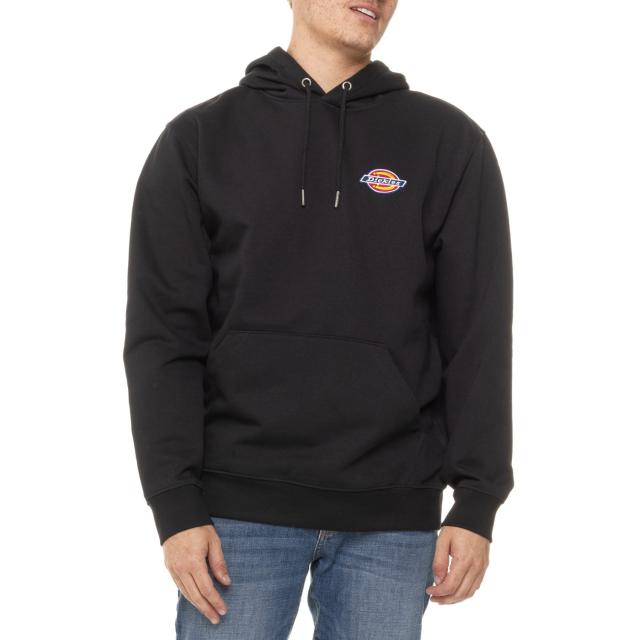 (取寄) ディッキーズ エンブロイダー チェスト ロゴ フリース ブーディ Dickies Embroidered Chest Logo Fleece Hoodie  Black