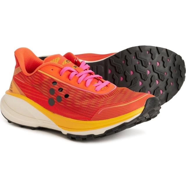 (取寄) クラフト メンズ ピュア トレイル ランニング シューズ Craft men Pure Trail Running Shoes (For Men)  Vibrant-Tart