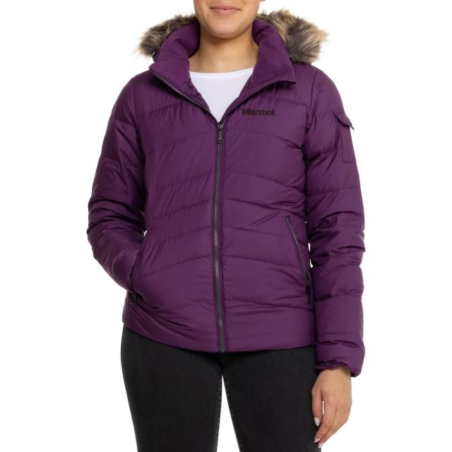 (取寄) マーモット イサカ ダウン ジャケット - 700 フィル パワー Marmot Ithaca Down Jacket - 700 Fill Power Purple Fig