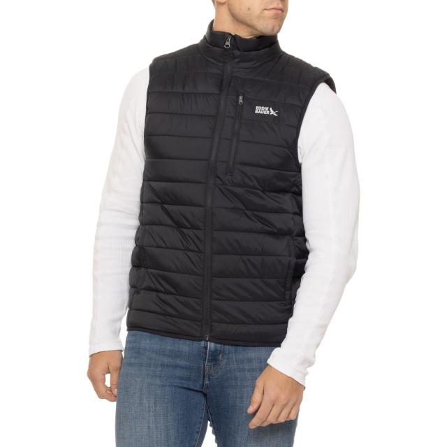(取寄) エディーバウアー ベイウッド パッカブル パファー ベスト - インサレーテッド Eddie Bauer Baywood Packable Puffer Vest - Insulated  Black