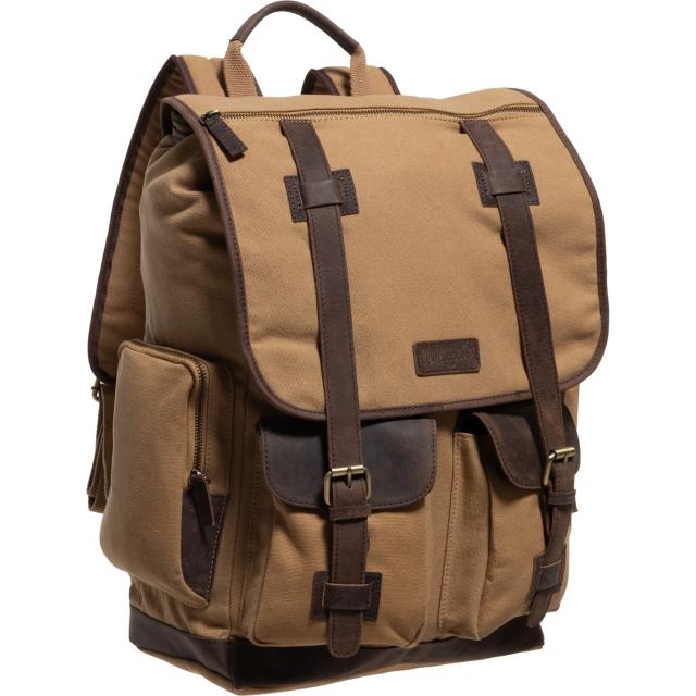 (取寄) ラングラー イエローストーン リュックサック バックパック - カーキ Wrangler Yellowstone Rucksack Backpack - Khaki  Khaki