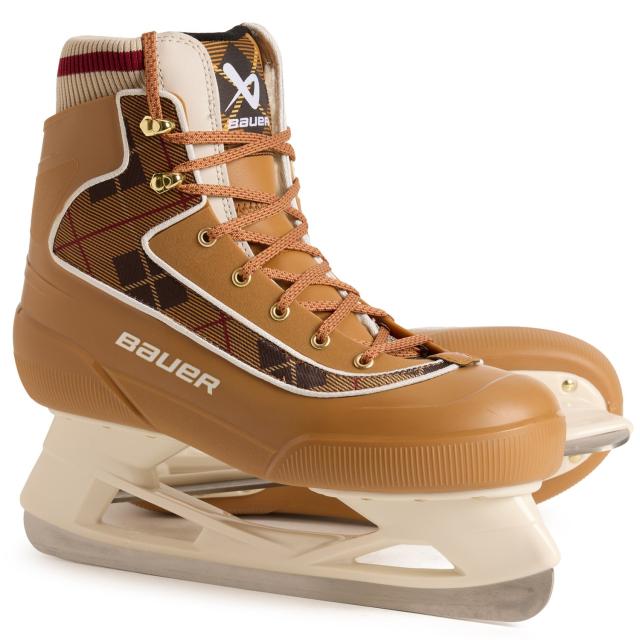 (取寄) バウアー メンズ アンド レディース シャモニー グライズ シニア スケート Bauer men and women Chamonix Glides Senior Skates (For Men and Women)  Matte Camel