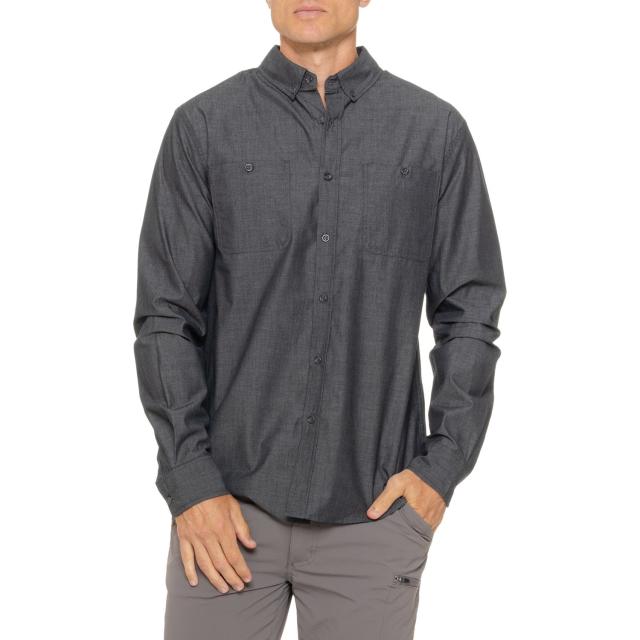 (取寄) クイックシルバー スモーク バレー シャツ - ロング スリーブ Quiksilver Smoke Valley Shirt - Long Sleeve  Black