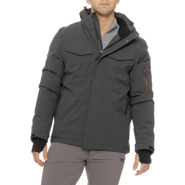 (取寄) キルテック 309 スキー ジャケット - ウォータープルーフ, インサレーテッド Killtec KW 309 Ski Jacket - Waterproof, Insulated  Anthracite