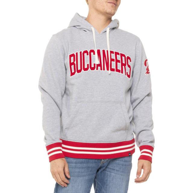 (取寄) 47ブランド イーストポート タンパ ベイ バッカニアーズ ブーディ 47 BRAND Eastport Tampa Bay Buccaneers Hoodie  Slate Grey
