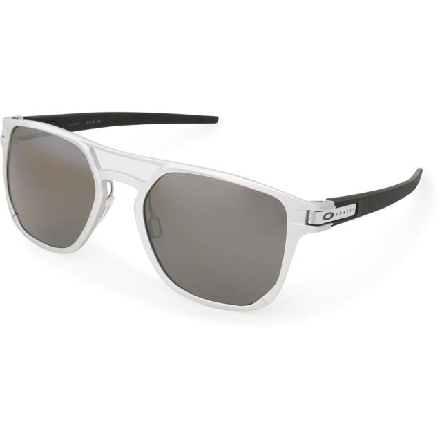(取寄) オークリー ラッチ アルファ サングラス - ポーラライズド ミラー レンジズ Oakley Latch Alpha Sunglasses - Prizm Polarized Mirror Lenses  Silver/Prizm Black