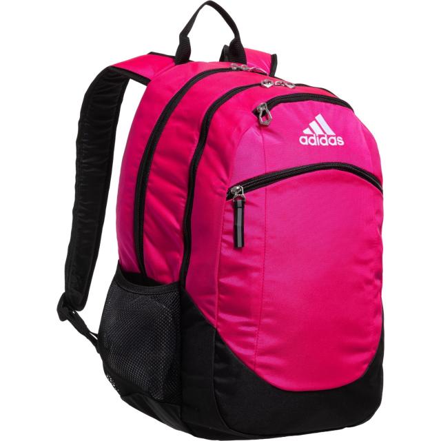 (取寄) アディダス ストライカー リ チーム バックパック - チーム ショック ピンク-ブラック-ホワイト adidas Striker II Team Backpack - Team Shock Pink-Black-White  Team Shock Pink/Black/White