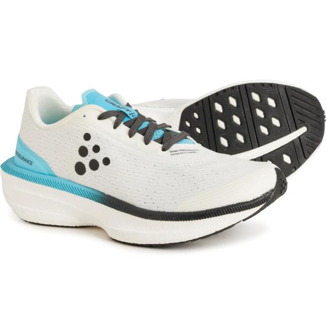 (取寄) クラフト レディース プロ エンデュア ディスタンス ランニング シューズ Craft women PRO Endur Distance Running Shoes (For Women)  White-Aquamarine