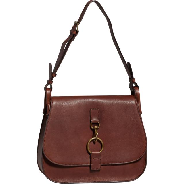 (取寄) ラッキーブランド ケイト クロスボディ バッグ - レザー Lucky Brand Kate Crossbody Bag - Leather Coffee