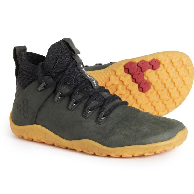 (取寄) ビボベアフット レディース マグナ エフジー ハイキング ブーツ VivoBarefoot women Magna FG Hiking Boots (For Women)  Obsidian