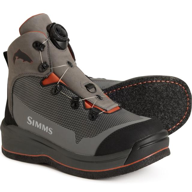 (取寄) シムス メンズ ガイド ボア ウェーディング ブーツ Simms men Guide BOA Wading Boots (For Men)  Slate