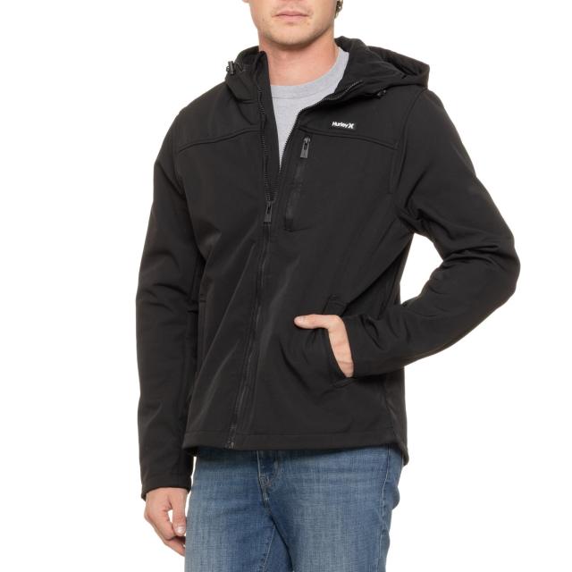 (取寄) ハーレー ミゲル ソフトシェル ジャケット Hurley Miguel Softshell Jacket  Black