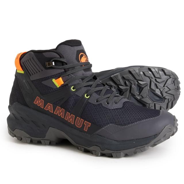 (取寄) マムート メンズ サーティック リ ミッド ゴア-テックス ハイキング ブーツ Mammut men Sertig II Mid Gore-Tex Hiking Boots (For Men)  Dark Titanium-Vibrant Orange