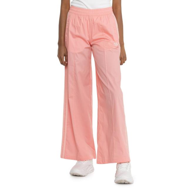(取寄) アディダス ワイド レッグ パンツ adidas Wide Leg Pants  Pink Spark