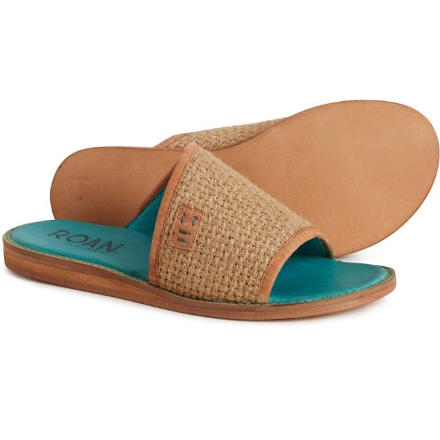 (取寄) ローン バイ ベッド ステュー レディース ハラ スライド サンダル ROAN BY BED STU women Hara Slide Sandals (For Women)  Tan