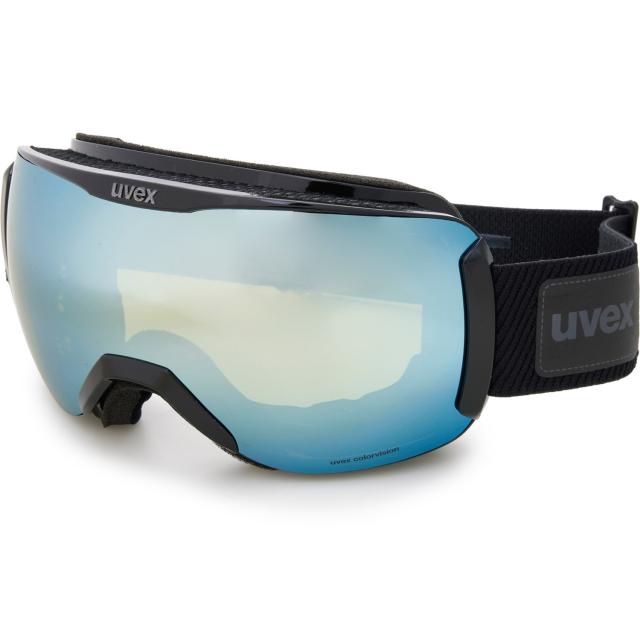 (取寄) ウベックス ダウンヒル 2100 CV プラネット スキー ゴーグルズ - ミラー レンズ uvex Downhill 2100 CV Planet Ski Goggles - Mirror Lens  Black/Mirror White