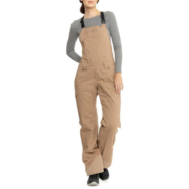 (取寄) フライロー フォクシー スノーボード ビブ - ウォータープルーフ, インサレーテッド Flylow Foxy board Bibs - Waterproof, Insulated  Chai