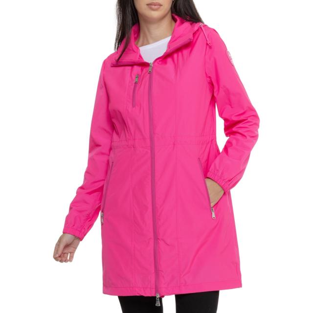 (取寄) パジャール エセン パッカブル ロング レイン ジャケット Pajar Esen Packable Long Rain Jacket  Pink Glow