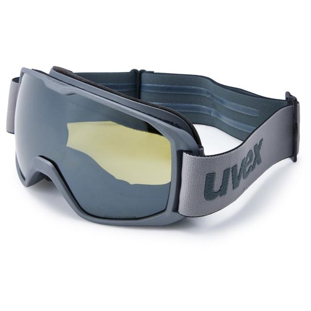 (取寄) ウベックス CV スキー ゴーグルズ uvex Xcitd CV Ski Goggles  Rhino Matte/Silver