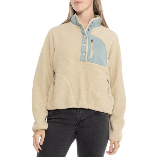 (取寄) キョーダンアウトドア スナップネック フリース シャツ - ロング スリーブ Kyodan Outdoor Snap-Neck Fleece Shirt - Long Sleeve  Ouyster/Iceberg