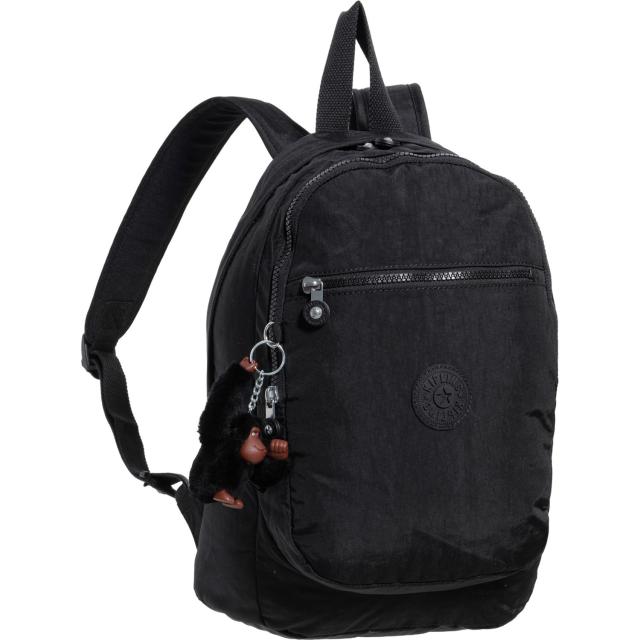 (取寄) キプリング チャレンジャー バックパック - ブラック Kipling Challenger Backpack - Black  Black Tonal