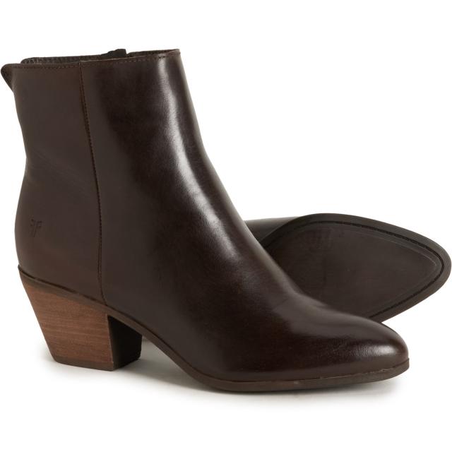 (取寄) フライ レディース ミーガン ブーティ Frye women Megan Booties (For Women)  Chocolate