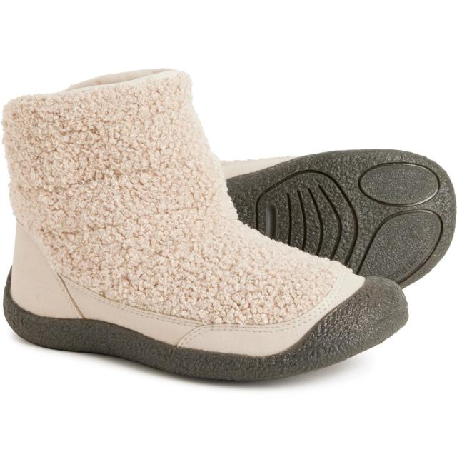 (取寄) キーン レディース ハウザー フォールド-ダウン ブーツ Keen women Howser Fold-Down Boots (For Women)  Silver Lining/Black