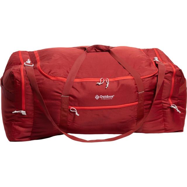 (取寄) アウトドアプロダクツ マウンテン ダッフル バッグ ウィズ トラベル ポーチ - エクストラ ラージ, レッド Outdoor Products Mountain Duffel Bag with Travel Pouch - Extra Large, Red  Red