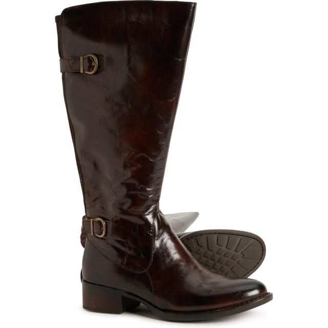 (取寄) ボーン レディース ギブ ハイ シャフト ブーツ Born women Gibb High Shaft Boots (For Women)  Tan