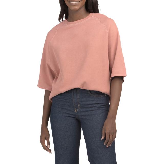 (取寄) フリーピープル T-シャツ - エルボー スリーブ Free People Joah T-Shirt - Elbow Sleeve  Cedarwood