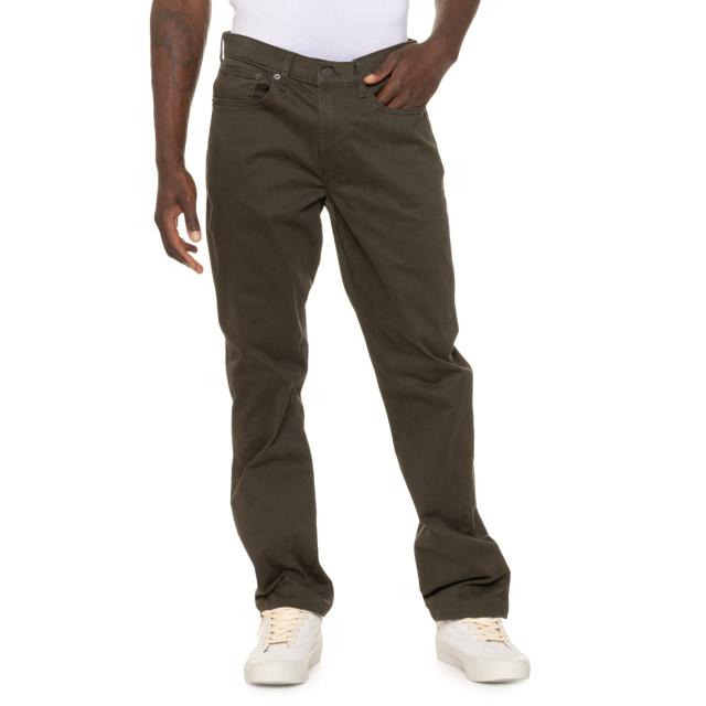 (取寄) ラッキーブランド 410 アスレチック サテン チノ パンツ - ストレート レッグ Lucky Brand 410 Athletic Sateen Chino Pants - Straight Leg Dark Surplus