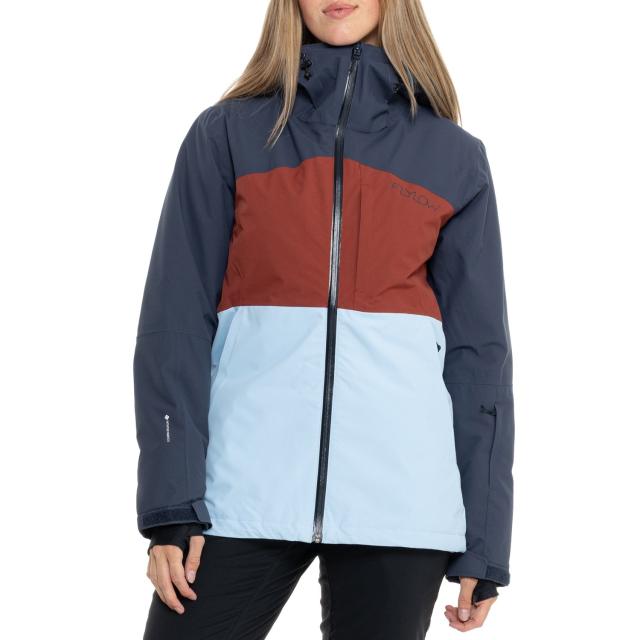 (取寄) フライロー フレイヤ スキー ジャケット - ウォータープルーフ, インサレーテッド Flylow Freya Ski Jacket - Waterproof, Insulated  Night/Redwood/Alpine