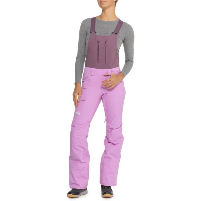 (取寄) ノースフェイス フリーダム ビブ スキー パンツ - ウォータープルーフ, インサレーテッド The North Face Freedom Bib Ski Pants - Waterproof, Insulated Midnight Mauve/Dragonfr