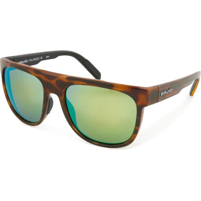 (取寄) バビオ サングラス - ポーラライズド レンジズ Bajio Chelem Sunglasses - Polarized Lenses  Green Mirror/Brown Tortoise Gloss