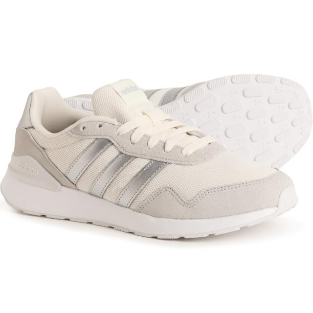 (取寄) アディダス レディース ラン 60s 4.0 スニーカー adidas women Run 60s 4.0 Sneakers (For Women)  Chalk Silver