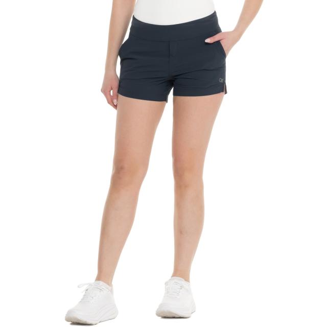 (取寄) アウトドア リサーチ アストロ ショーツ - Upf 50以上, 3.5インチ Outdoor Research Astro Shorts - UPF 50+, 3.5”  Dark Navy