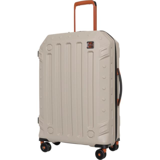 (取寄) ブリットバッグ 28インチ ガネット スピナー スーツケース - ハードサイド, エクスパンダブル, BritBag 28” Gannett Spinner Suitcase - Hardside, Expandable, Cobblestone-Rust Highlights  Cobblestone/Rust Highlights