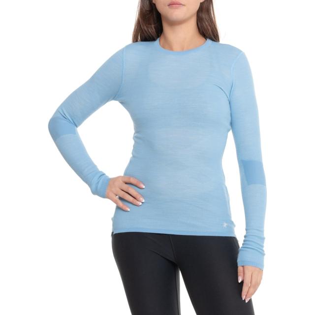 (取寄) スマートウール イントラニット サーマル メリノ 200 ベース レイヤー トップ - メリノ ウール, ロング スリーブ SmartWool Intraknit Thermal Merino 200 Base Layer Top - Merino Wool, Long Sleeve Intraknit Thermal Bl Serene Blue/White