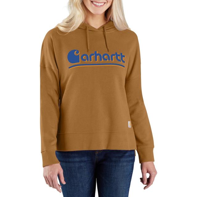 (取寄) カーハート プラス シリーズ ルーズ フィット フォール グラフィック ブーディ Carhartt 106918 Plus Series Loose Fit Fall Graphic Hoodie Carhartt Brown