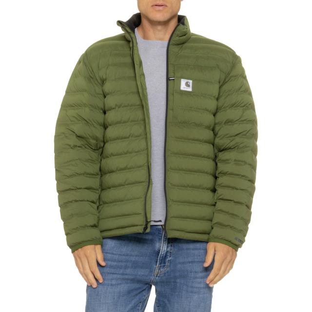 (取寄) カーハート 106013 LWD リラックスド-フィット フィット ストレッチ ジャケット - インサレーテッド Carhartt 106013 LWD Relaxed Fit Stretch Jacket - Insulated Chive