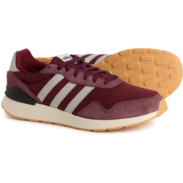 (取寄) アディダス メンズ ラン 60s 4.0 スニーカー adidas men Run 60s 4.0 Sneakers (For Men)  Maroon White