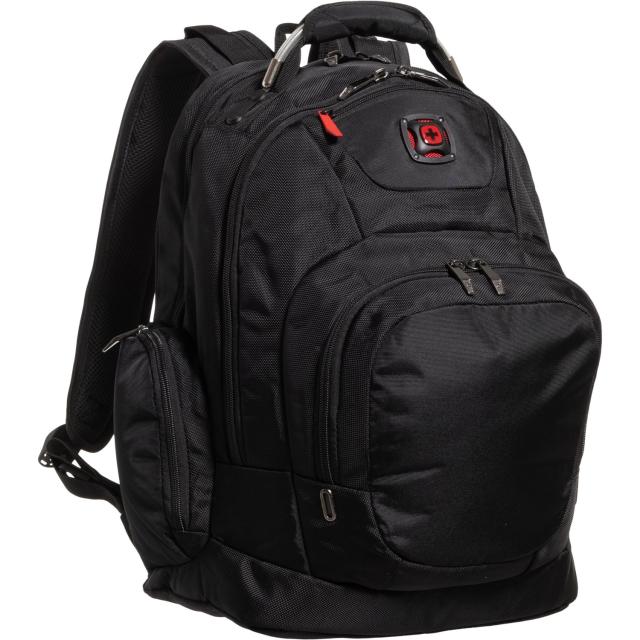 (取寄) スイスギア デラックス ラップトップ バックパック - ブラック Swiss Gear Digitize Deluxe Laptop Backpack - Black  Black