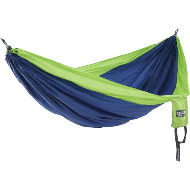 (取寄) エノ シングルネスト ハンモック - サファイア-シャルトルーズ ENO SingleNest Hammock - 9'4”x4'7”, Sapphire-Chartreuse  Sapphire/Chartreuse