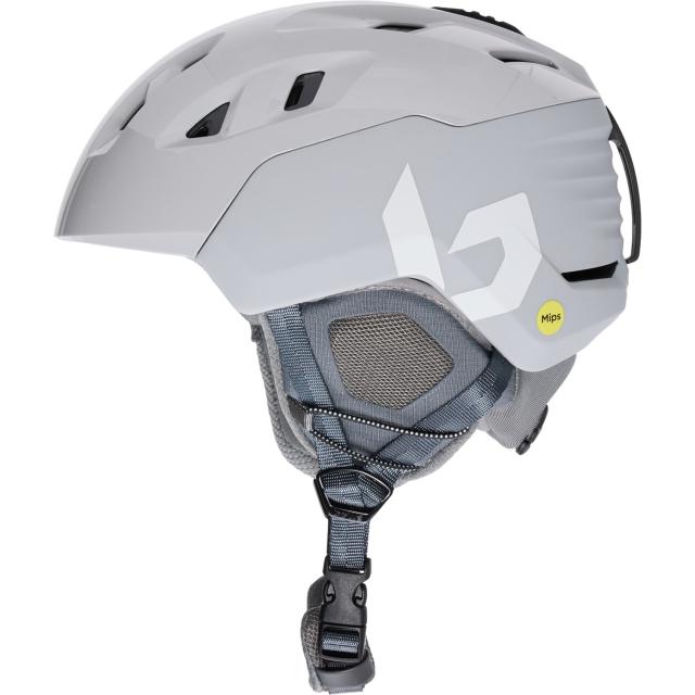 (取寄) ボレー RYFT エボ スキー ヘルメット - ボア Bolle Ryft Evo Ski Helmet - MIPS, BOA  Lightest Grey Shiny