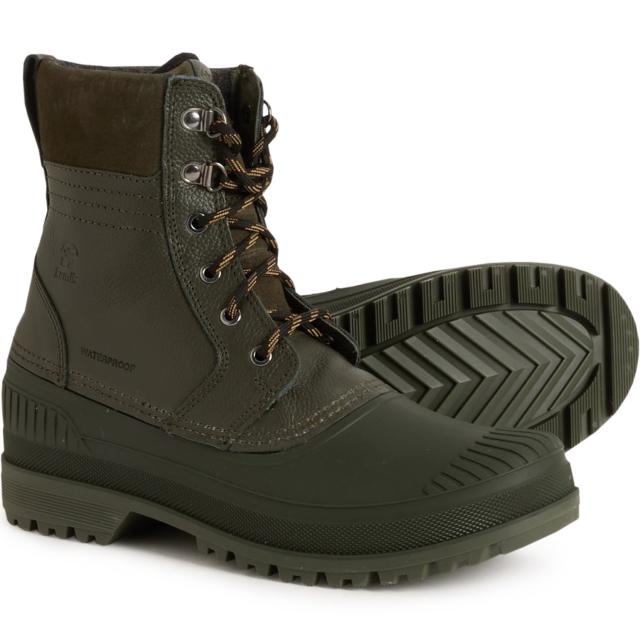 (取寄) カミック メンズ ヘムロック ウィンター ブーツ Kamik men Hemlock Winter Boots (For Men)  Dark Green