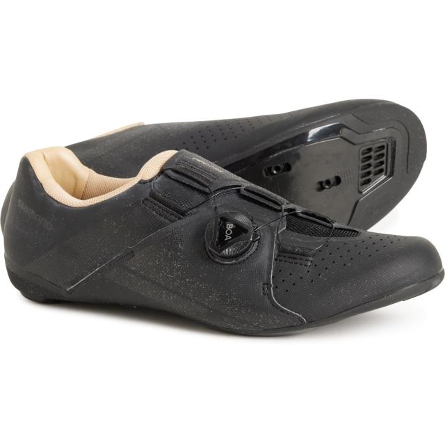 (取寄) シマノ レディース ロード バイク シューズ Shimano women SH-RC300W Road Bike Shoes (For Women)  Black