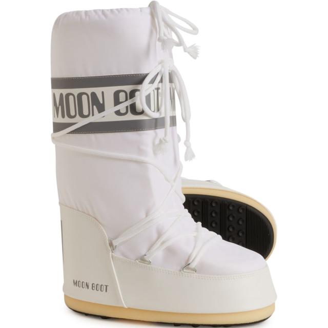 (取寄) レディース アイコン ブーツ MOON BOOTS women Icon Boots (For Women)  006-White