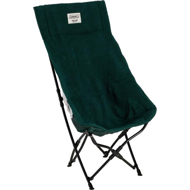 (取寄) コールマン ハイ-バック シェルパ チェアー Coleman High-Back Sherpa Chair  Green