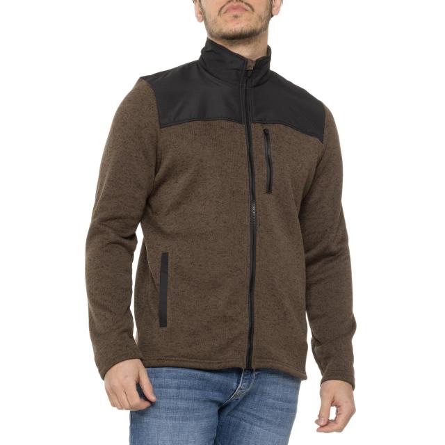 (取寄) エディーバウアー シカモア フルジップ ニット セーター ジャケット Eddie Bauer Sycamore Full-Zip Knit Sweater Jacket  H. Major Brown