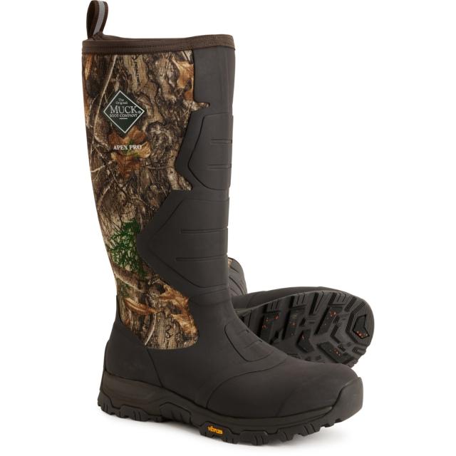 (取寄) マック メンズ 16インチ アペック プロ ブーツ Muck men 16” Apex Pro Boots (For Men)  Bark/Realtree Edge